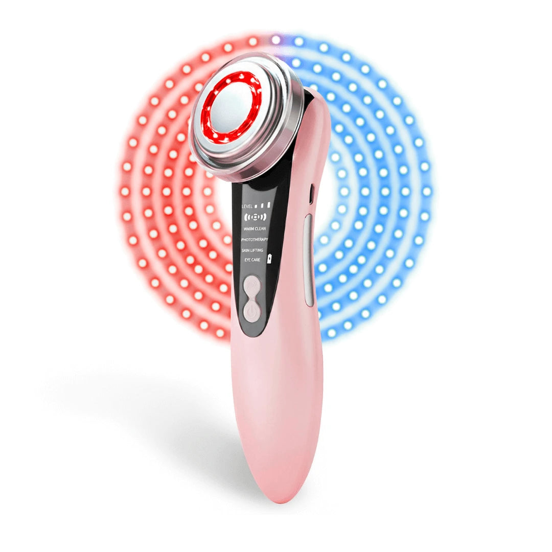 DermaFlow™ 4 in 1 LED Therapy - Lifting & Facial Cleansing – Skynflow